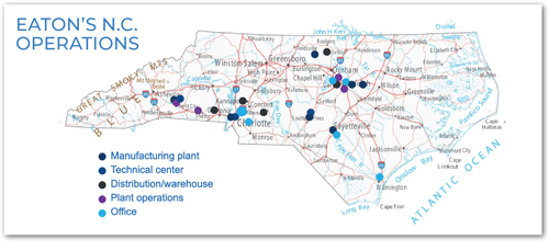 Point taken: Manufacturer Eaton shifts its N.C. focus to ...