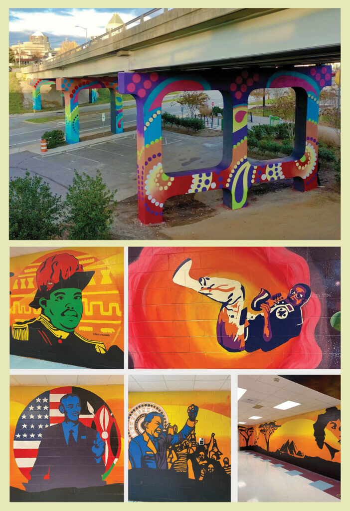 Muralists add culture and color to brighten N.C. towns - Business North ...